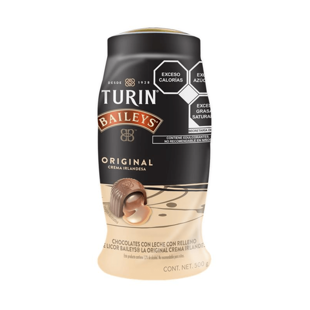 Turin Baileys Original Chocolates con leche y licor Vitrolero 500 g ...