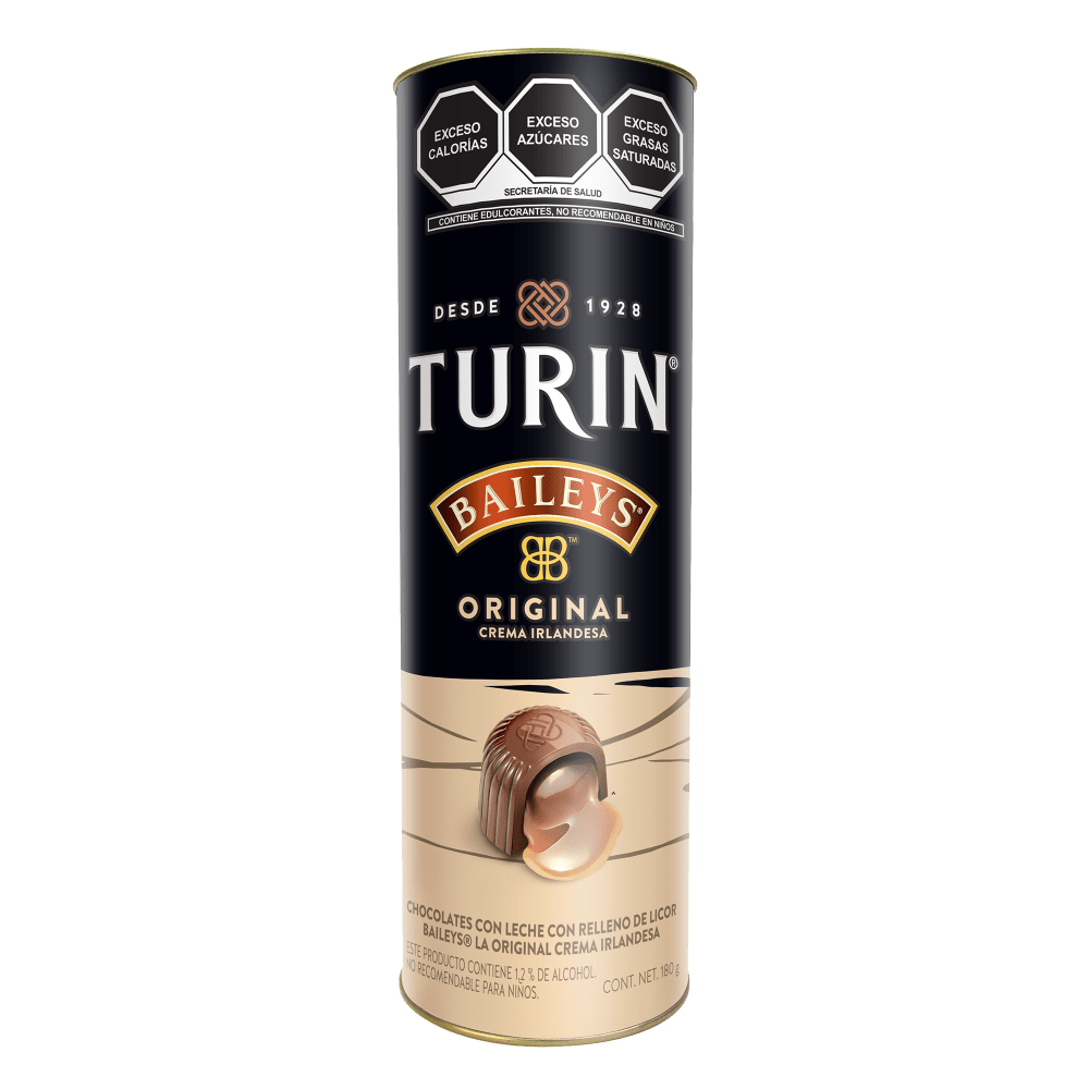 Turin Baileys Original Chocolates con leche y licor Tubo 180 g | Turin ...