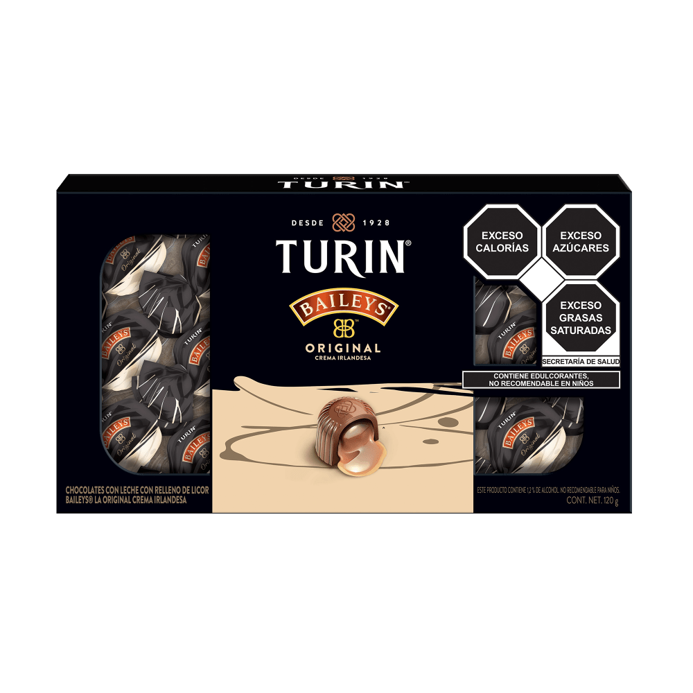 Turin Baileys Original Chocolates con leche y licor Estuche 120 g ...