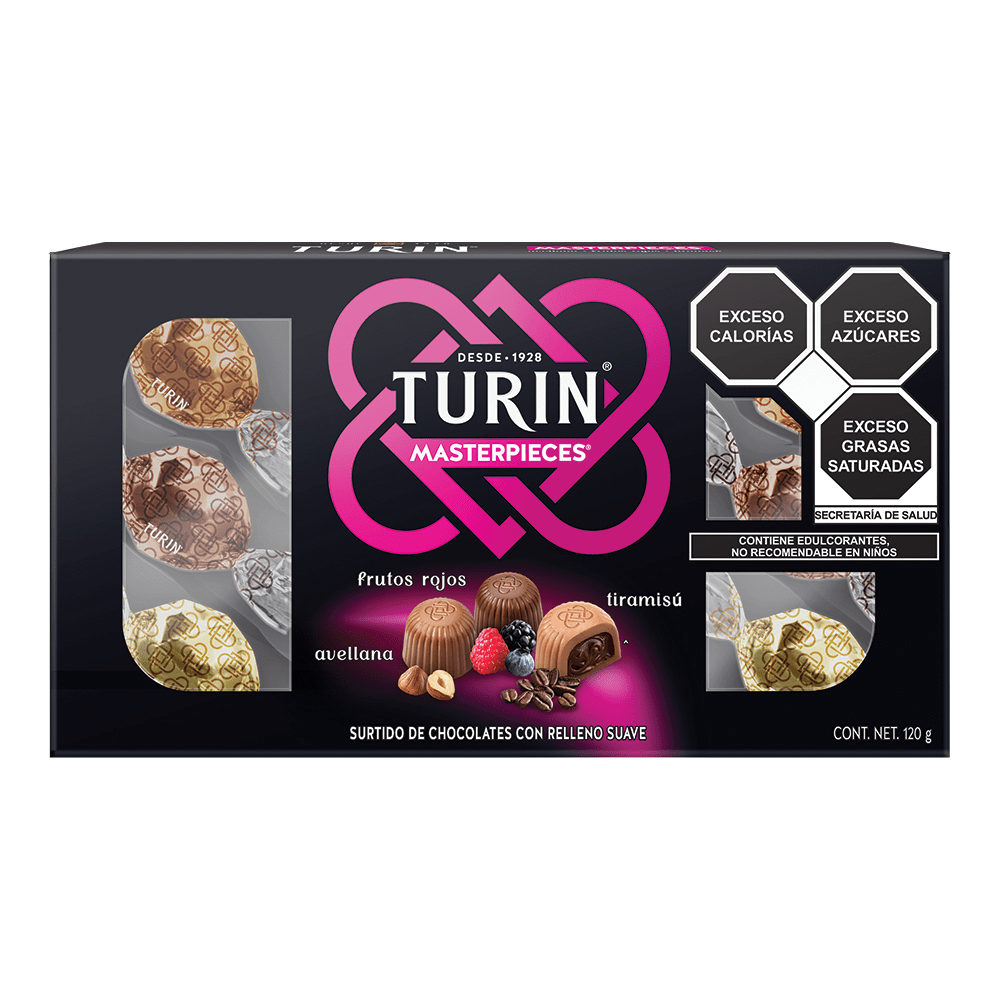 Turin Confitiers de Chocolate con Leche. Bolsa de 1kg | Turin Mexico